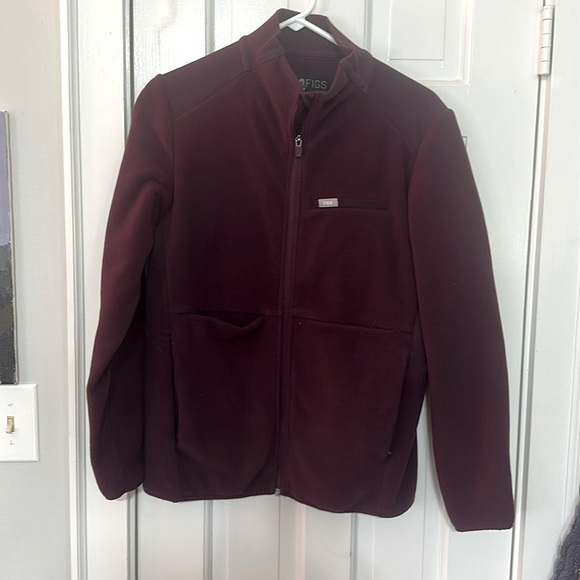 Figs | Jackets & Coats | Figs Fleece Jacket In Deep Purple Size Large ...